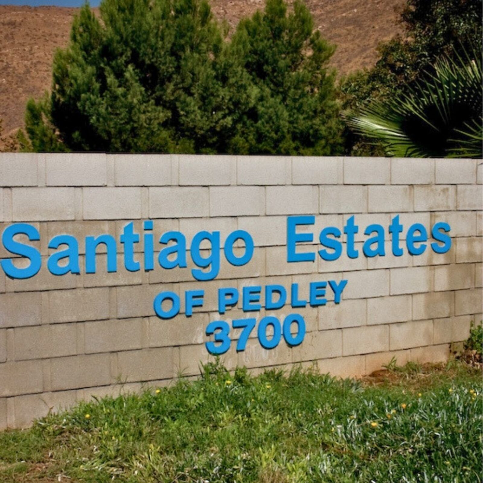 Pedley Sign | Santiago Communities, Inc.